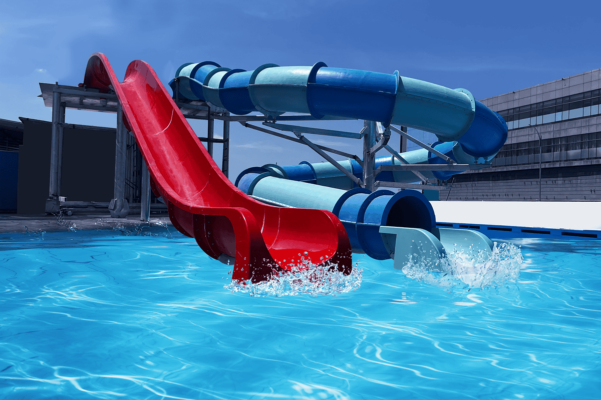 Speed Slide and Close Spiral Slide | Manila Ocean Park